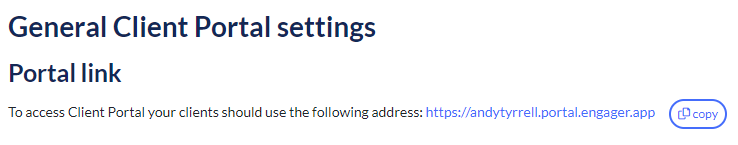 How do I invite my client to their portal, reminding clients of their ...
